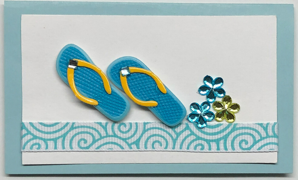 x-Sold-Art-Gift Enclosure Art Card (GE-4706) 4" W x 2.25" H | LBLdesigns