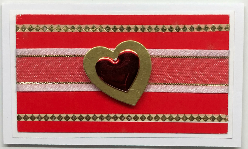 x-Sold-Art-Gift Enclosure Art Card (GE-4825) 4" W *x 2.25" H | LBLdesigns